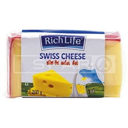 Richlife Swiss Cheese 200G starting from LKR 0 | Compare prices on AnyPrice